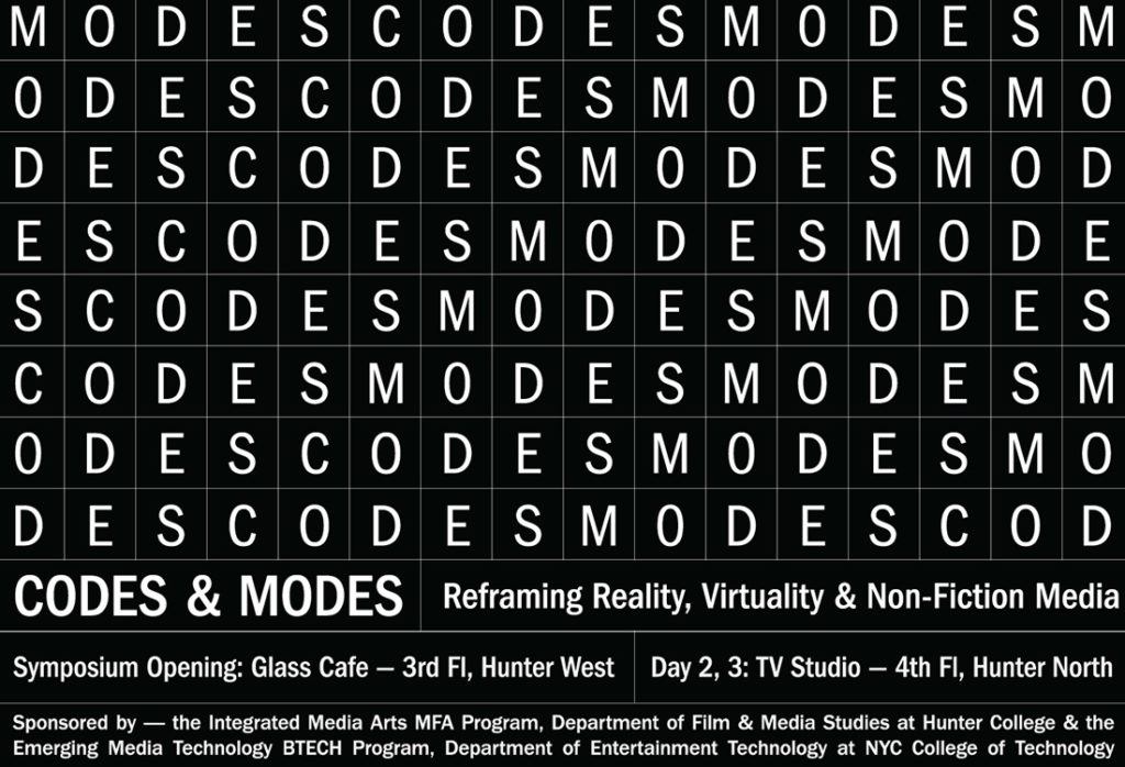 ODL fellow Heidi Boisvert organizes Codes & Modes: ReFraming Reality ...